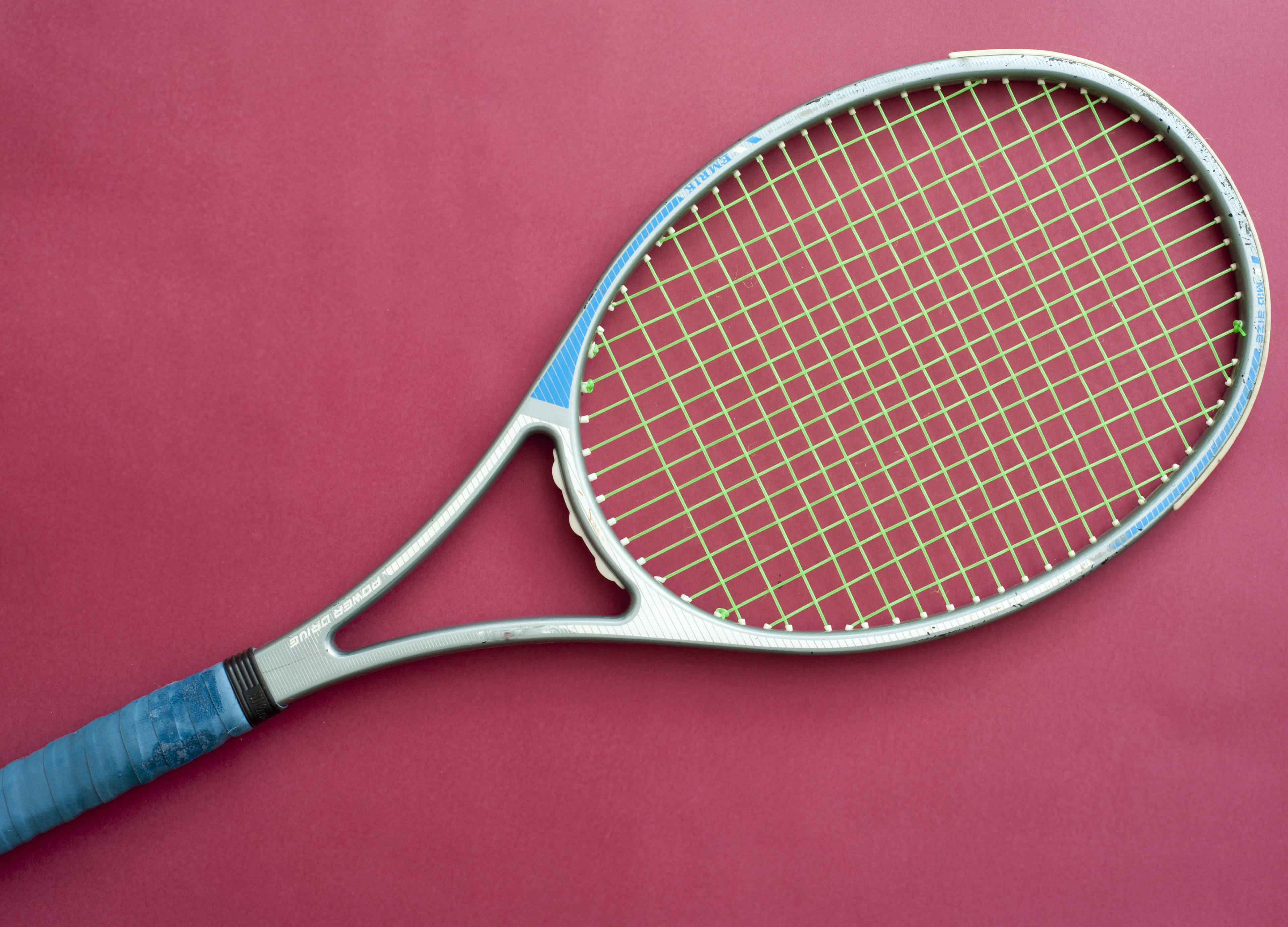 Free Image Of Modern Metal Frame Tennis Racket Freebie Photography